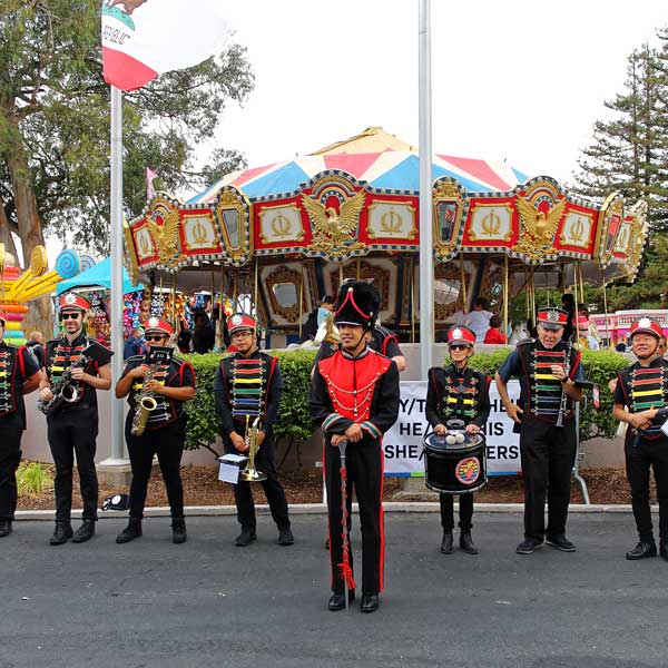San Mateo County Fair Family Pride Day 2023 | San Francisco Pride Band